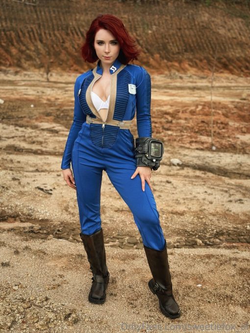 Topless Fallout Vault Dweller Cosplay By Sweetie Fox